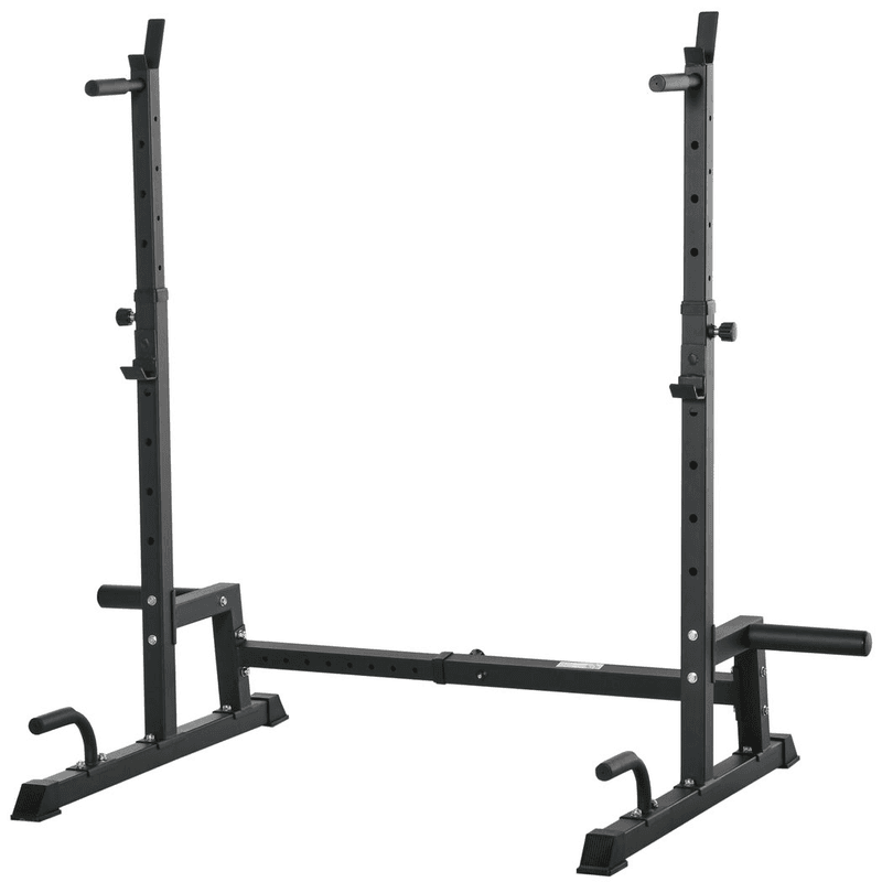 Homcom Squat Rack Multifunction Barbell Adjustable - Shiretail